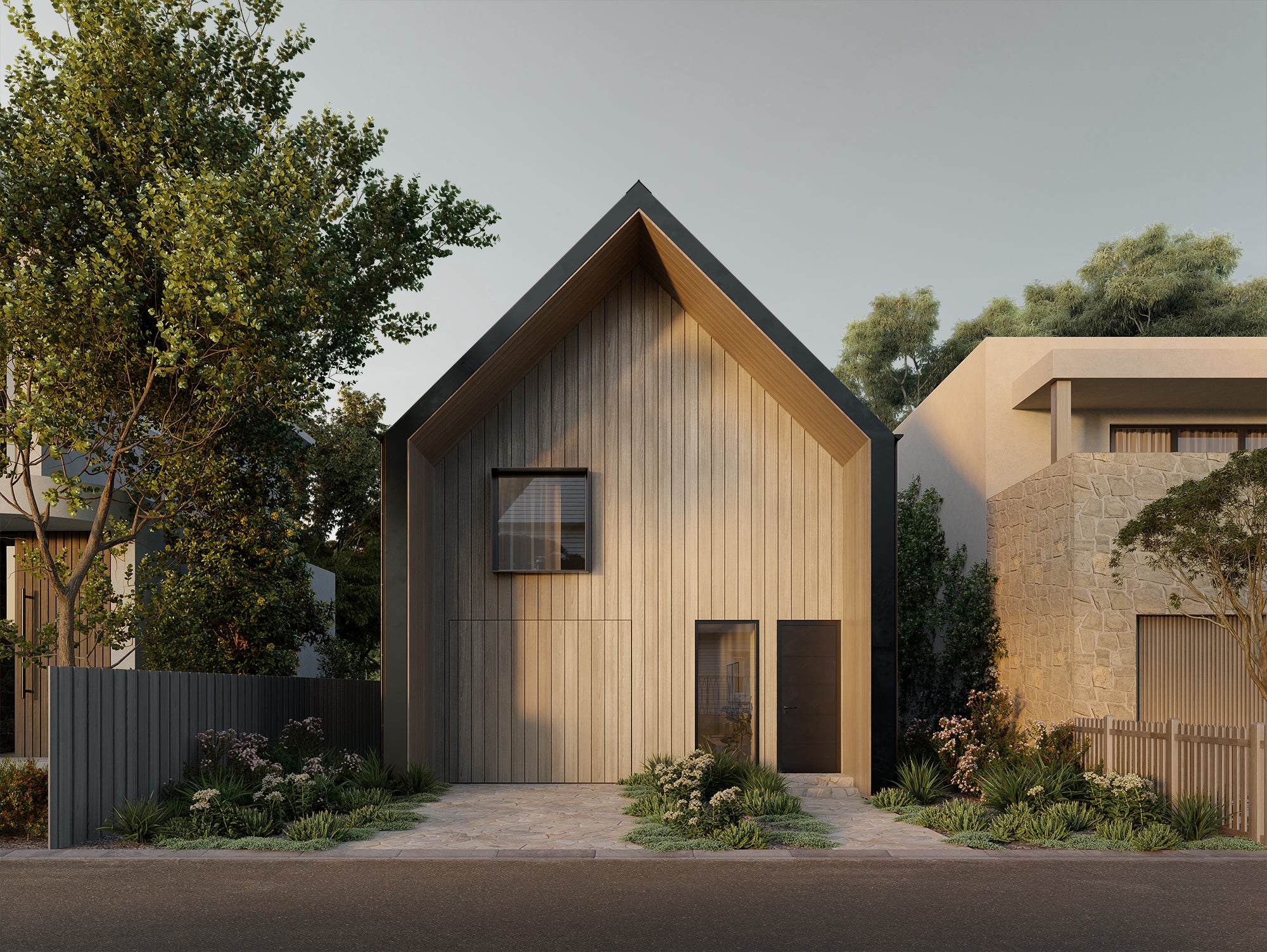 Simple Shed House Design 40x30 Feet House Plan 12x9 Meter With 3 Beds